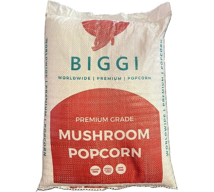 Biggi Popcorn Kernels: 25kg (Butterfly) Popcorn (25 kg) | Makro