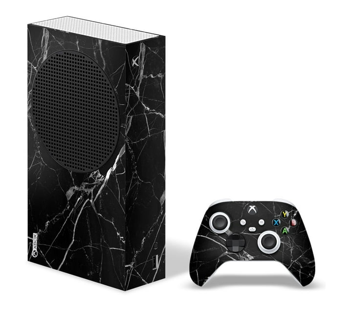 SkinNit Decal Skin For Xbox Series S: Black Marble | Makro