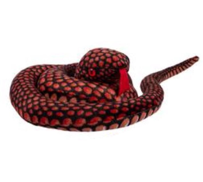 The Good Sport Plush Snake - 1.2m - Red - 120 (Red) | Makro