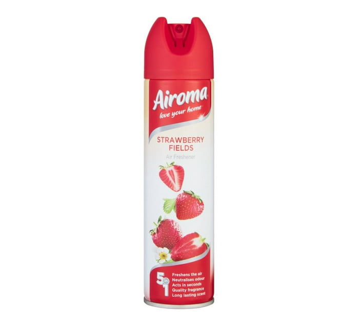 Buy Airoma Air Freshener Strawberry Fields 210ml in Bulk | Makro Business