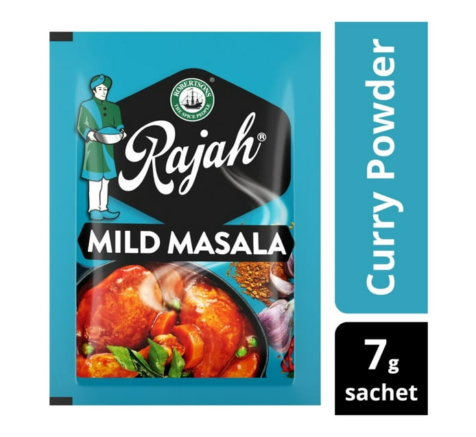 Buy Rajah Curry Powder Spice Envelopes Masala (160 x 7 g) in Bulk ...