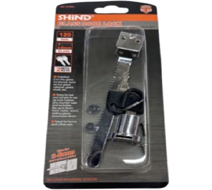 SHIND Steel Glossy Smart Lock (Black) | Makro