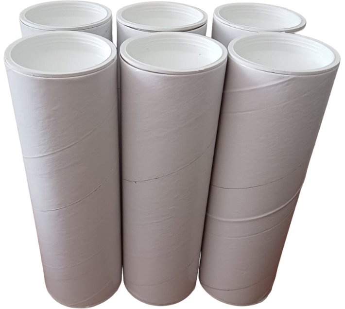 Bishara Cosmetics Paper Canister Cardboard Packaging Box (Pack of 6 ...