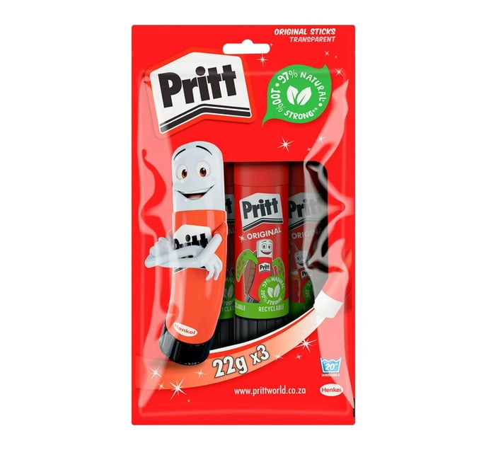Pritt 22 g Glue Sticks 3-Pack | Makro