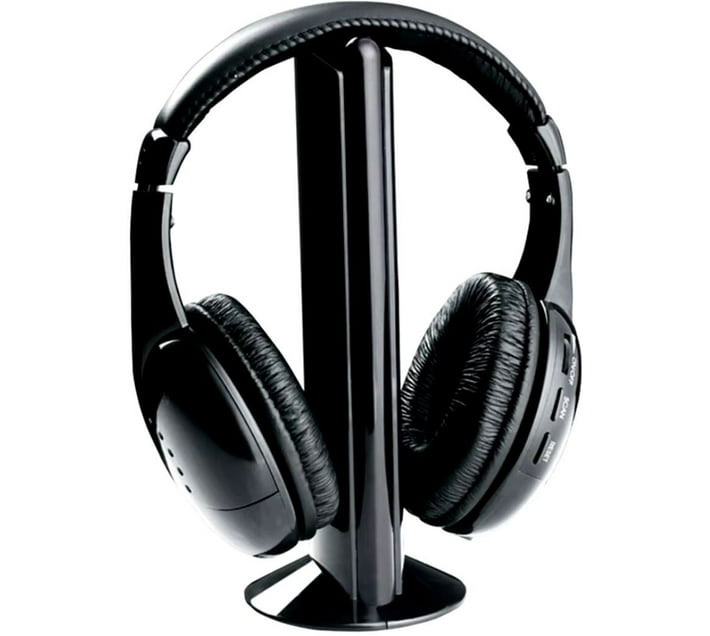 Generic TM - 5 In 1 Hi-Fi FM Radio Wireless Headphones Headsets ...