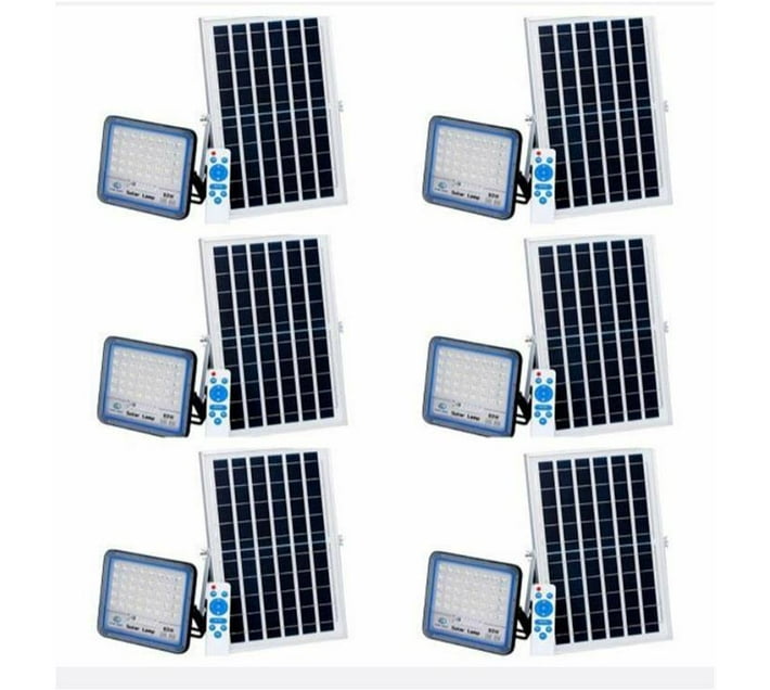 Someone’s in a Makro Outdoor LeD IP66 LED Solar Flood Light with Remote ...