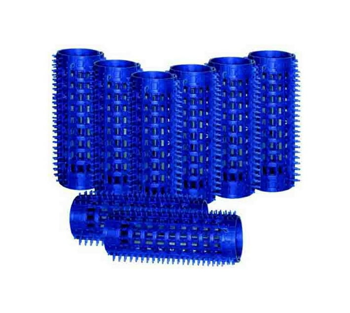 Someone’s in a Makro Medium Rollers Blue With Pins - 8 Pack Mood