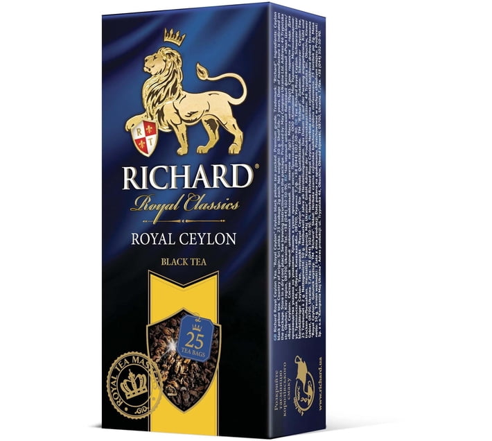 Richard Royal Ceylon RRC50 Black Tea Box (50 g) | Makro