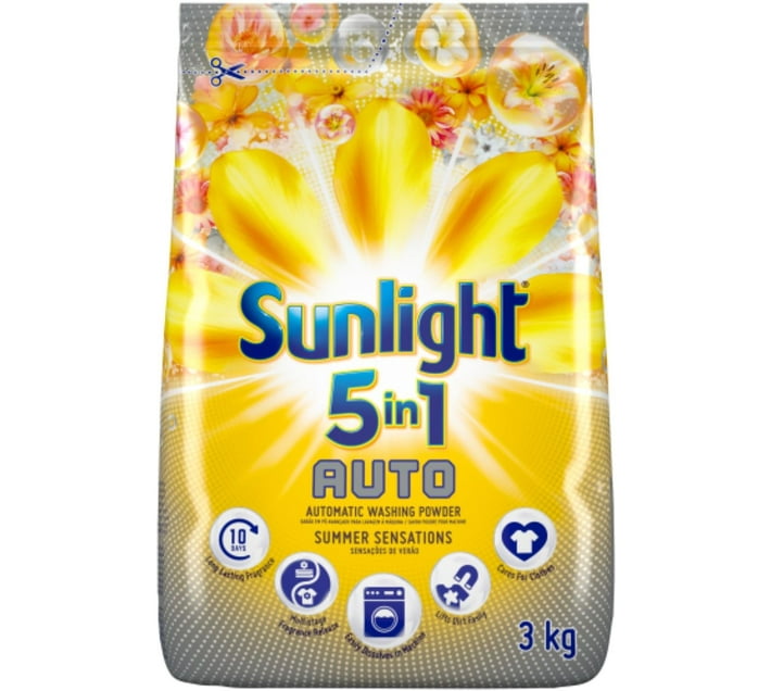 Buy Sunlight Detergent Summer Sensations 3kg Washing Powder 1 kg () in ...