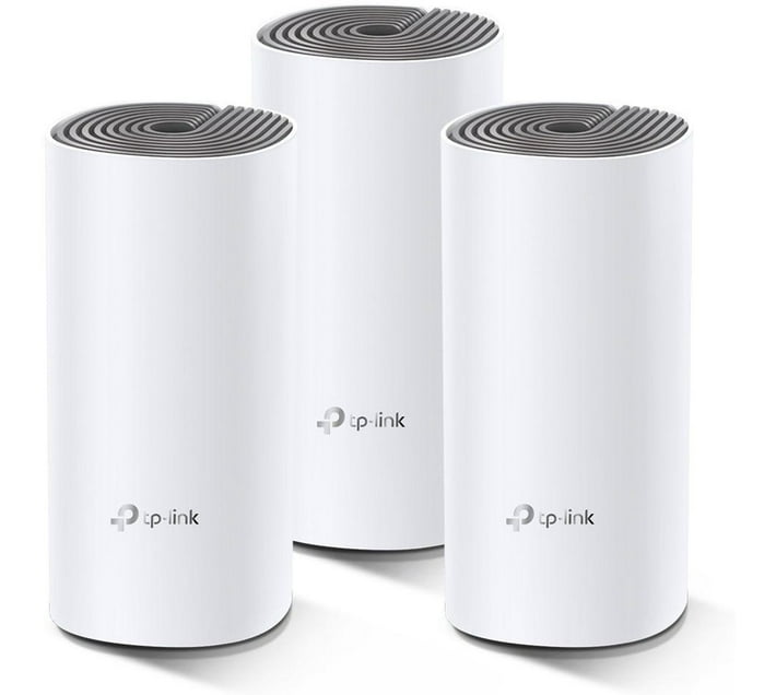 TP-Link Deco E4(3-Pack) AC1200 Whole-Home Mesh Wi-Fi System 1200 Mbps ...