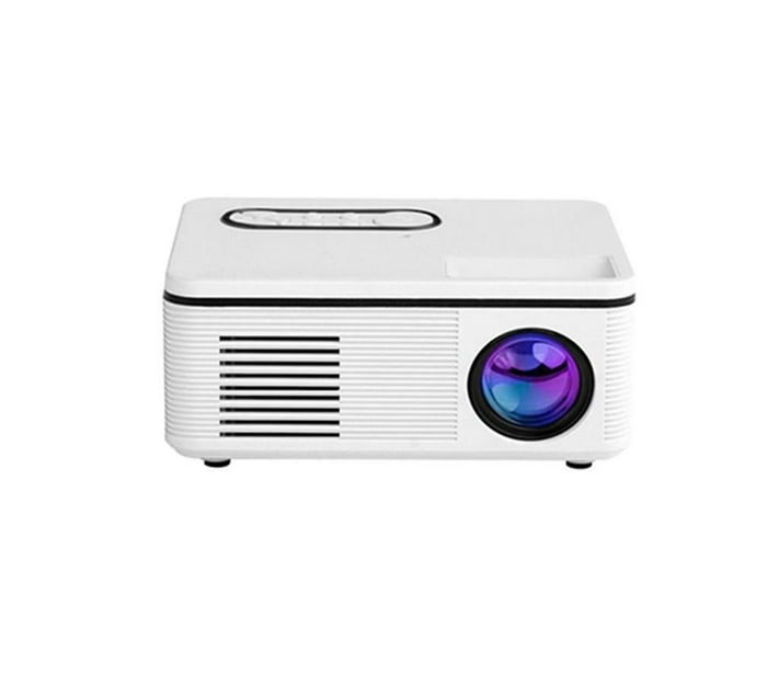 Someone’s in a Makro 80 Lumens 320 x 240 Pixel Portable Mini Projector ...