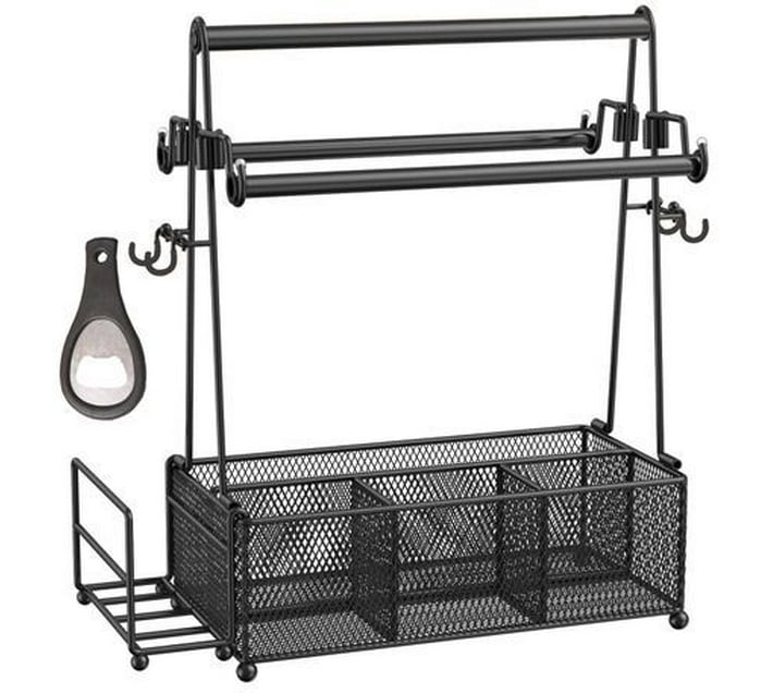 Cart in Mart Kitchen Utensils Organiser Caddy With Tissue & Cuttlery ...