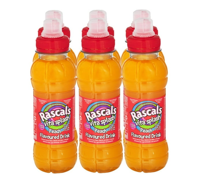 Rascals 6 x 300ml RASCALS 6% FRT DRINK 6x300ML, PEACH | Makro