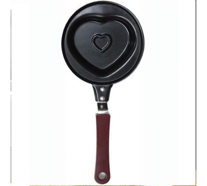 Generic F23-10-14 Heart Breakfast Pancake Pan 14cm Pan 0.003 L capacity ...
