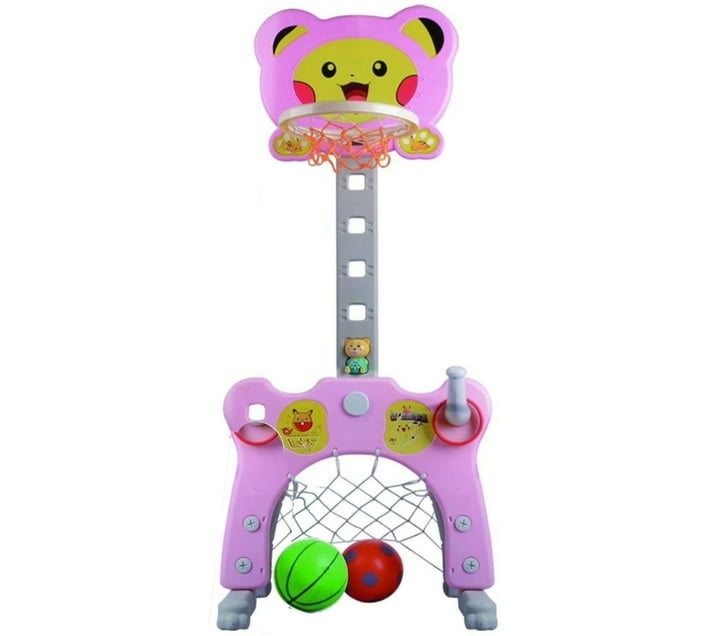 Generic Hight adjustable children plastic indoor mini basketball hoop ...