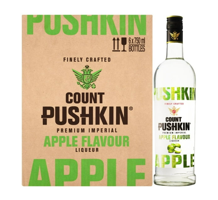 Count Pushkin Infused with Apple (6 x 750ml) | Makro