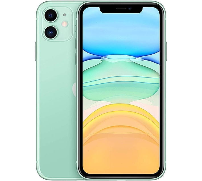 Someone’s in a Makro iPhone 11 64GB Green Certified Pre Owned Mood