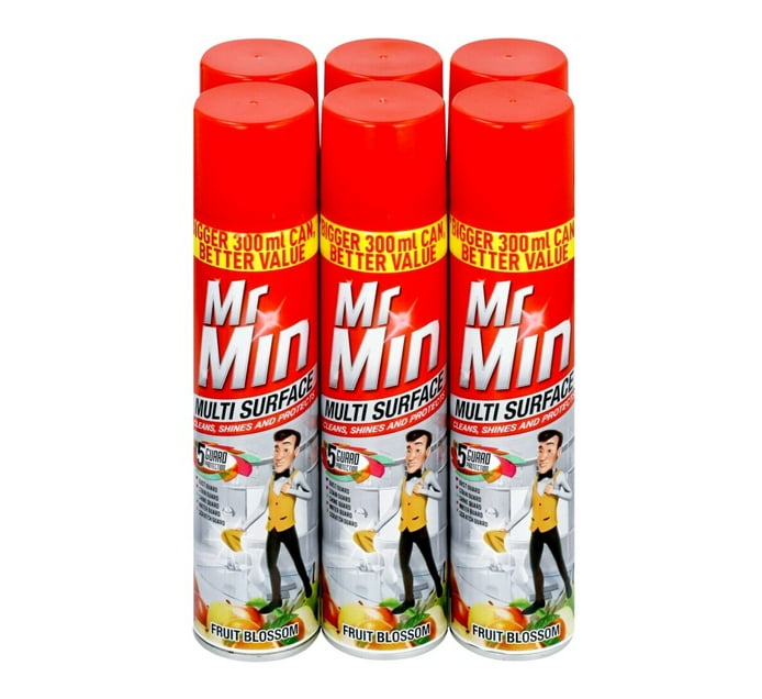 Buy Mr Min Multi-surface Polish Frt Blossom (6 x 300ml) in Bulk | Makro ...