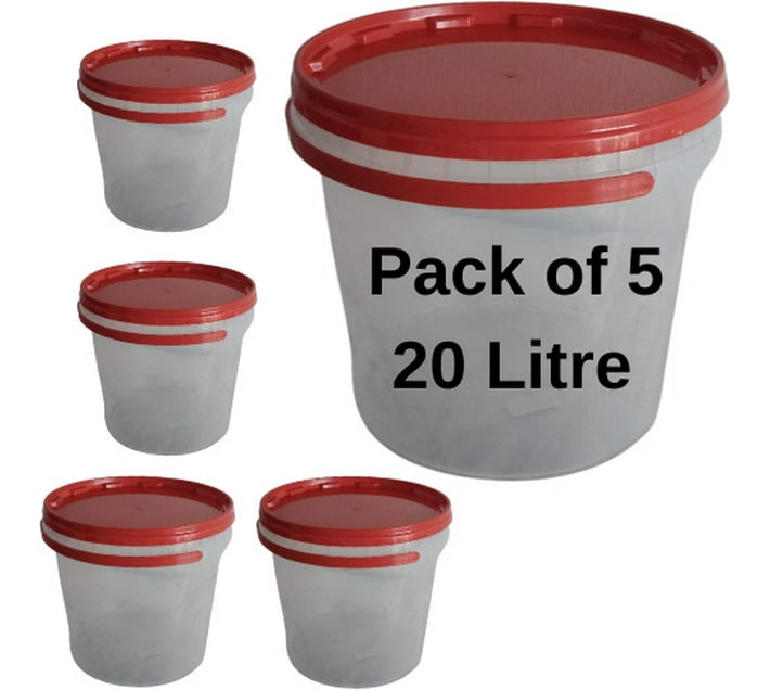 Buy Vende Marketplace 20 L Plastic Bucket (White) in Bulk | Makro Business
