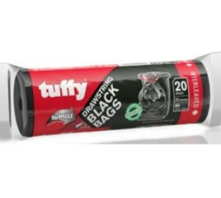 Buy Tuffy Drawstring Refuse Bag on a Roll Large 1 L Garbage Bag Pack of ...