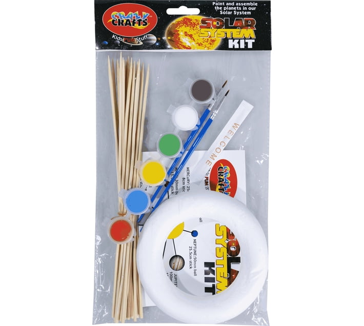 CRAZY CRAFTS Crazy Solar System Kit Do-it-yourself Kits Art and Craft ...