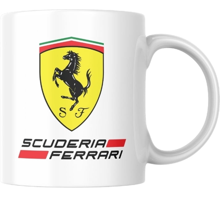 Mr & Mrs Print Scuderia Ferrari F1 Team Coffee Porcelain Coffee Mug ...