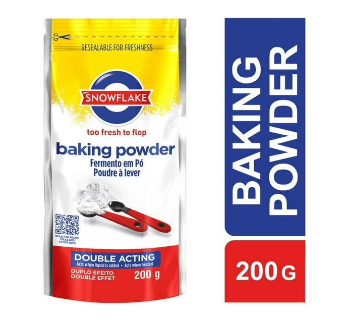 Snowflake Baking Powder Refilll (1 x 200g) | Makro