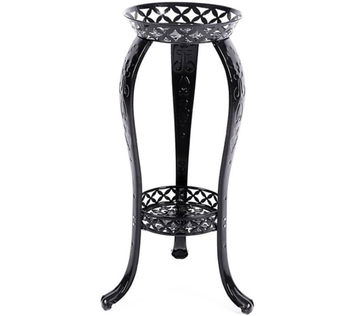 The Good Sport Garden 2-layer Metal Pot Stand Plants Stand Flower Shelf ...