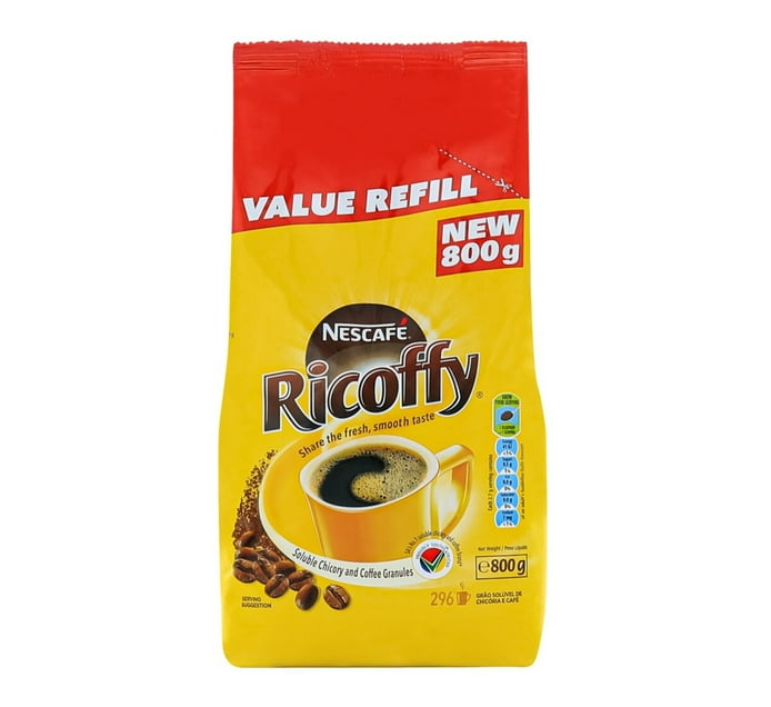 Nescafe Ricoffy Coffee Value Refill (800g) | Makro
