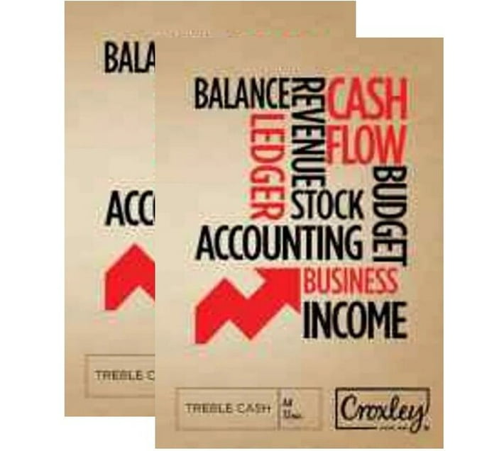 croxley Soft Cover Bookkeeping 72 Pg Treble Cash A4 Cash Memo Yes ...