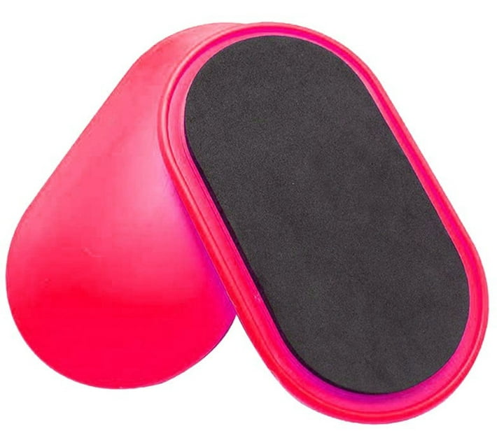 HOME GYM Dual Sided Exercise Sliders Discs - Set of 2 Ab Exerciser ...