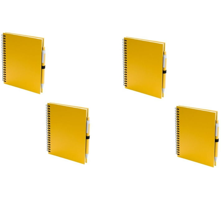 Koguel A5 Notebook 098lxnb A5 Note Book Single (Yellow) | Makro