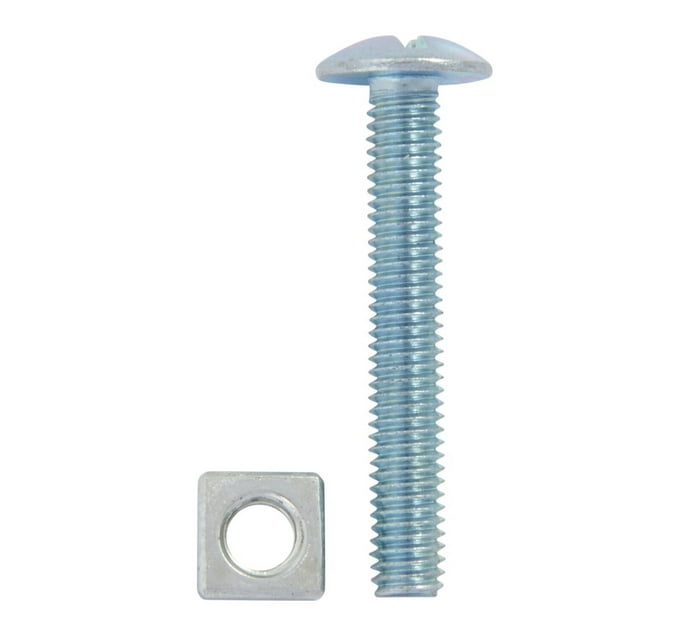 All Plug 6 mm X 40 mm All Plug Gutter Bolt & Nut Z/P 6 mm x 40 mm | Makro