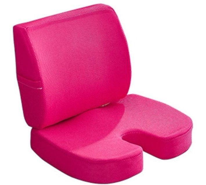 Ojees Back Support Back / Lumbar Support For Health Care (Pink) | Makro