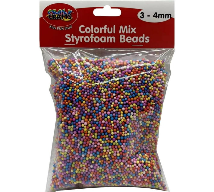 Beads - Styrofoam Colour Mix 3 - 4mm | Makro