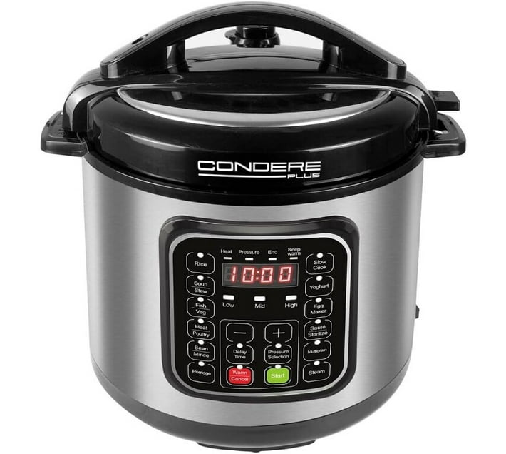 Buy Condere Electric Pressure Cooker 5 L Pressure Cooker (Stainless ...