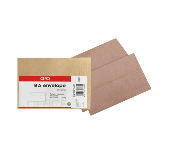 Buy Aro Envelopes Brown 500-pack in Bulk | Makro Business