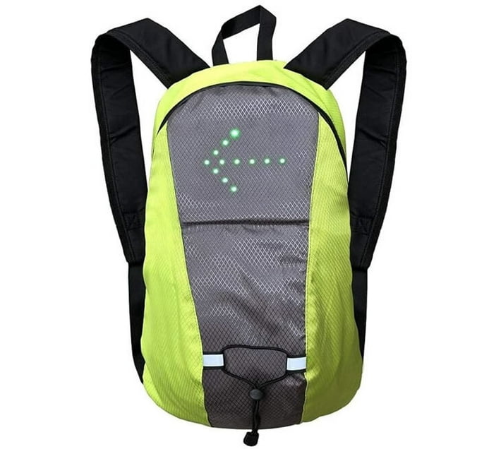 Generic Reflective Sports Bag With LED Indicator (Green, Backpack, 15 L ...