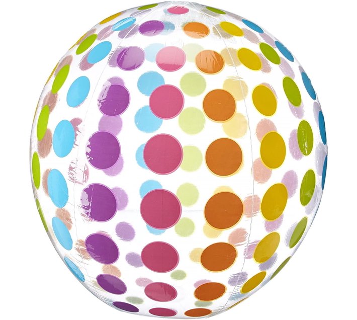 Someone’s in a Makro intex Jumbo Ball Mood