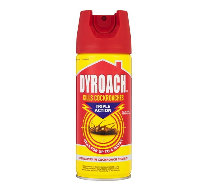 Someone’s in a Makro Dyroach 6 x 300ml Insect Spray Mood