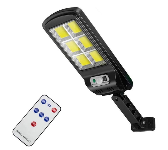 Someone’s in a Makro 120COB Solar Powered Outdoor Street Lamp/Light AB ...