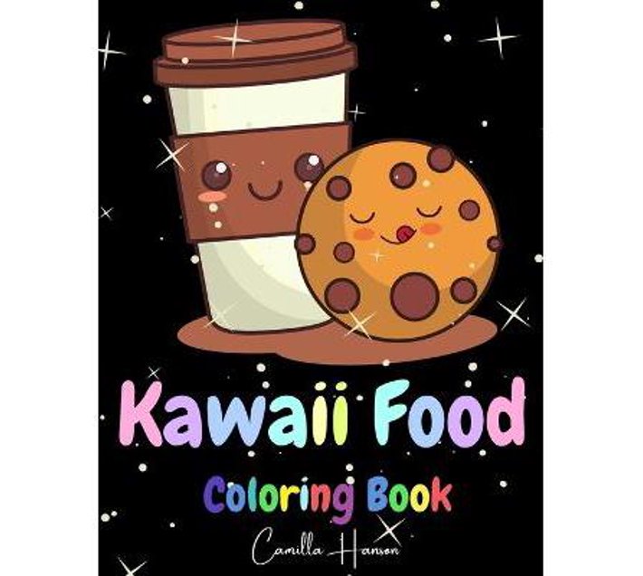 Kawaii Food Coloring Book : Wonderful Kawaii Food Coloring Book Lovable ...