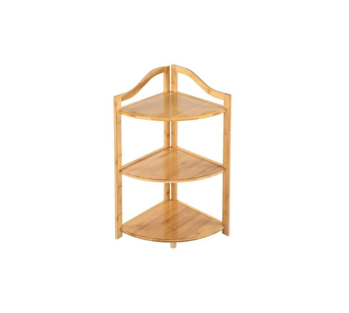 Someone’s in a Makro 3-Layer Bamboo Bookcase Triangle Display Racks ...
