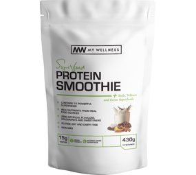 My Wellness Superfood Protein Smoothie Protein Shake (430 g, Creamy Indian Chai) | Makro