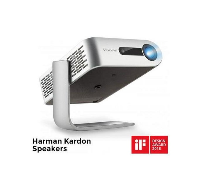 Someone’s in a Makro ViewSonic M1+ G2 Smart LED Portable Projector with ...