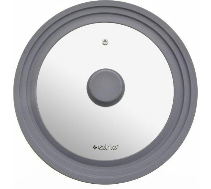 Eetrite Multi Lid 28 cm Lid (shock resistant tempered glass and heat ...