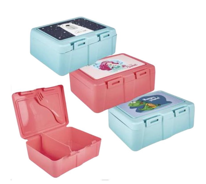 Someone’s in a Makro Lunch box 2 division w/spork Mood