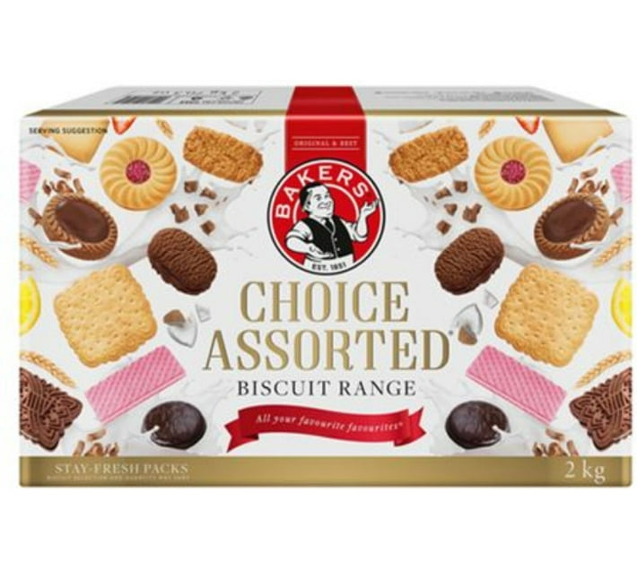 Buy Bakers Choice Assorted Biscuit Range 2kg Assorted Biscuit (2 kg) in ...