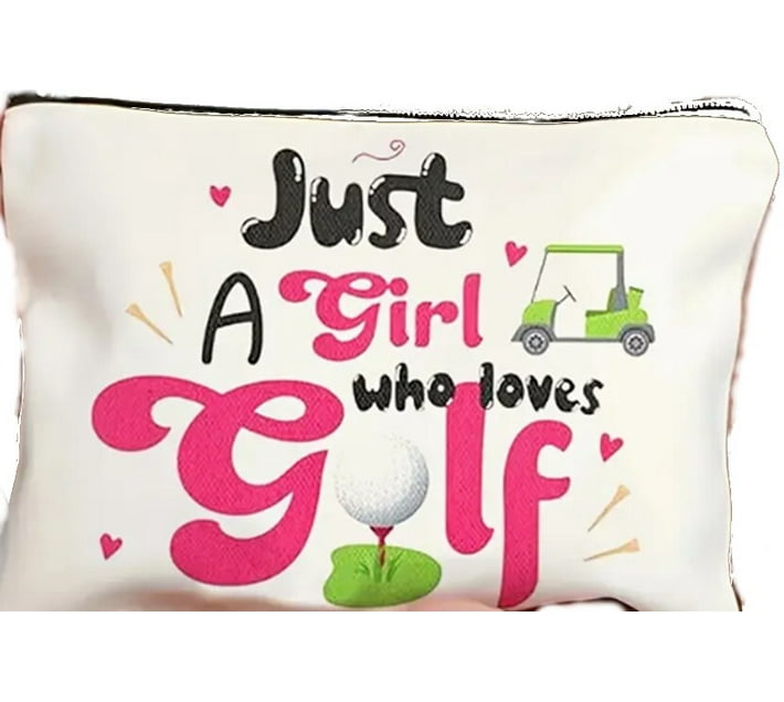 Golf-Themed Makeup Bag Golf themed Bag Multipurpose Bag (Multicolour ...