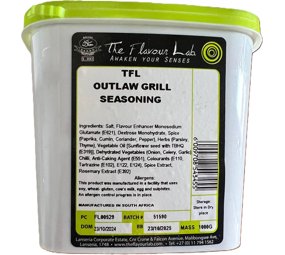 The Flavour Lab Outlaw Grill Spice (Catering/ Restaurant Grade) (1 kg ...